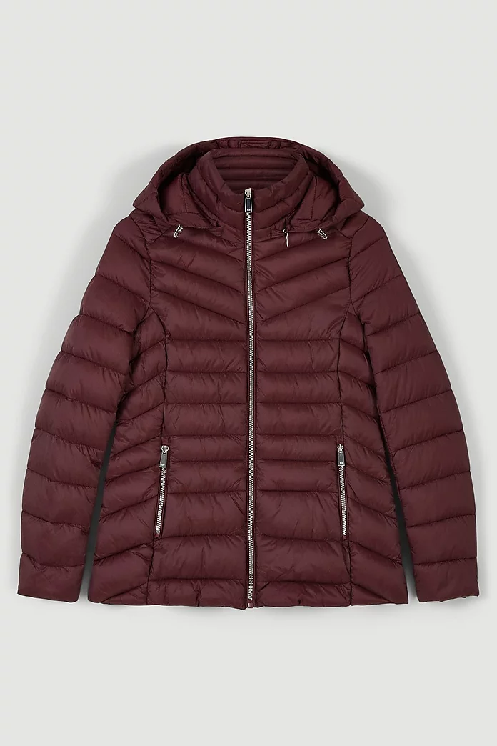 Lightweight Short Puffer Packable Jacket | Karen Millen Lightweight Short Puffer Packable Jacket | Karen Millen