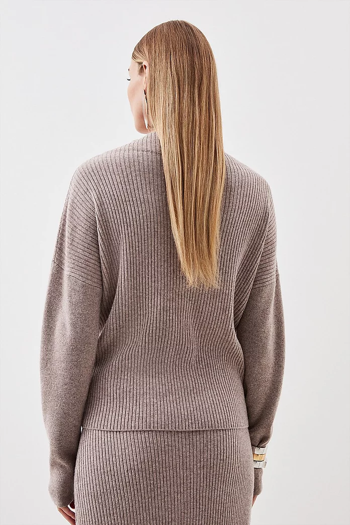 Cashmere Wool Knit Top | Karen Millen Cashmere Wool Knit Top | Karen Millen