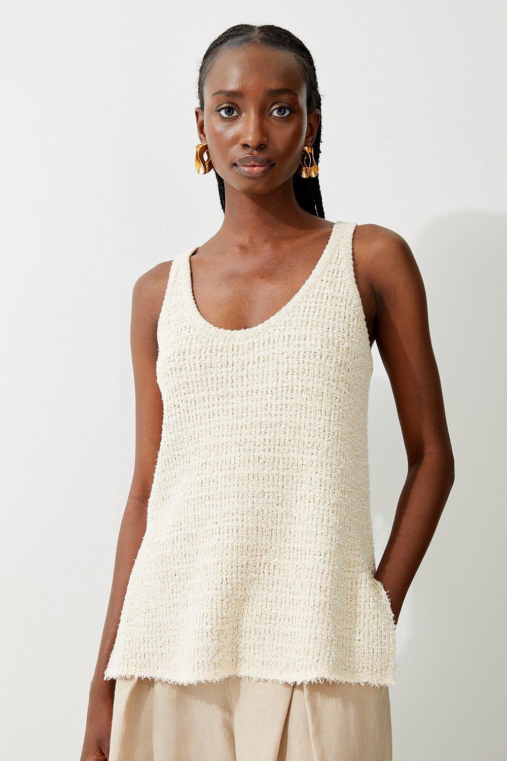 Women s Sleeveless Jumpers Karen Millen
