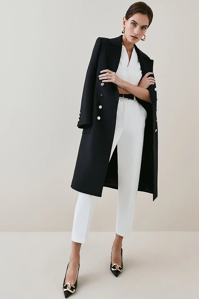 Petite Forever Belted Jumpsuit | Karen Millen Petite Forever Belted Jumpsuit | Karen Millen