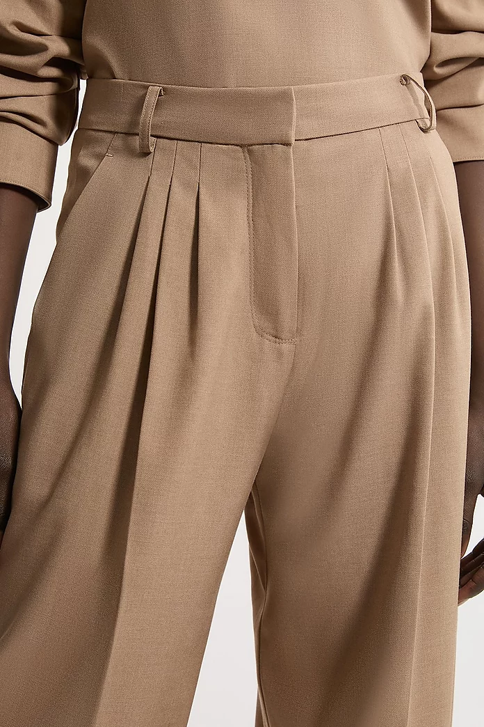 Tailored Cropped Straight Leg Darted Pants | Karen Millen Tailored Cropped Straight Leg Darted Pants | Karen Millen