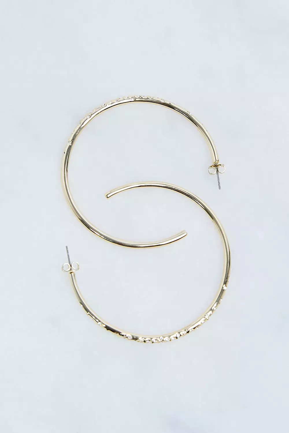 Karen millen hoop earrings store